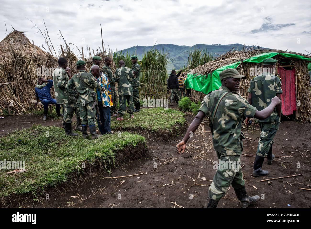 Rubaya town and Nyatura armed group, North Kivu, Democratic Republic of ...
