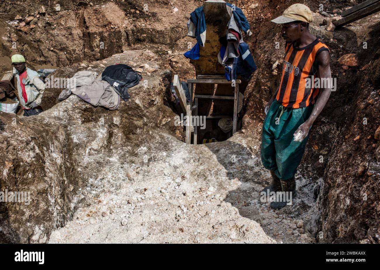 Mining in Democratic Republic of Congo, Africa, North Kivu Stock Photo - Alamy