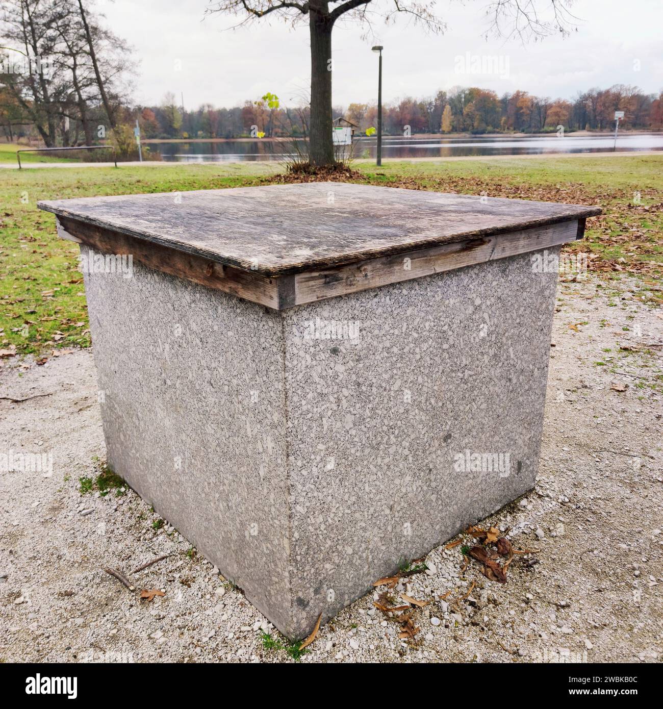 Foundation stone for the German Stadium on the Nazi Party Rally Grounds ...
