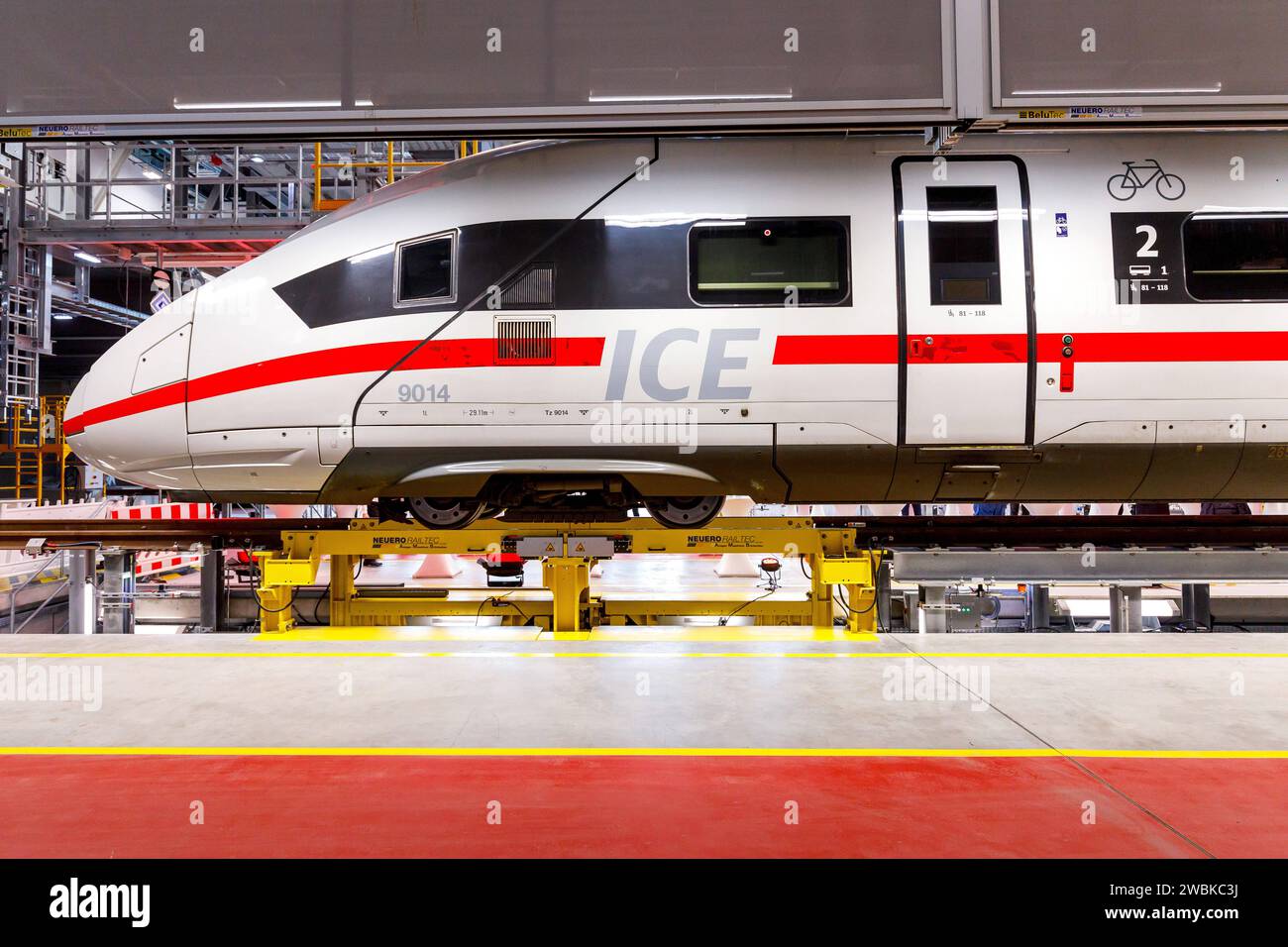 Eroeffnung neues Bahnwerk Cottbus DEU/Deutschland/Brandenburg/Cottbus ...