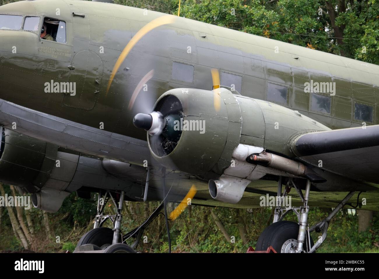 The Douglas C-47 Skytrain or Dakota is a military transport aircraft ...