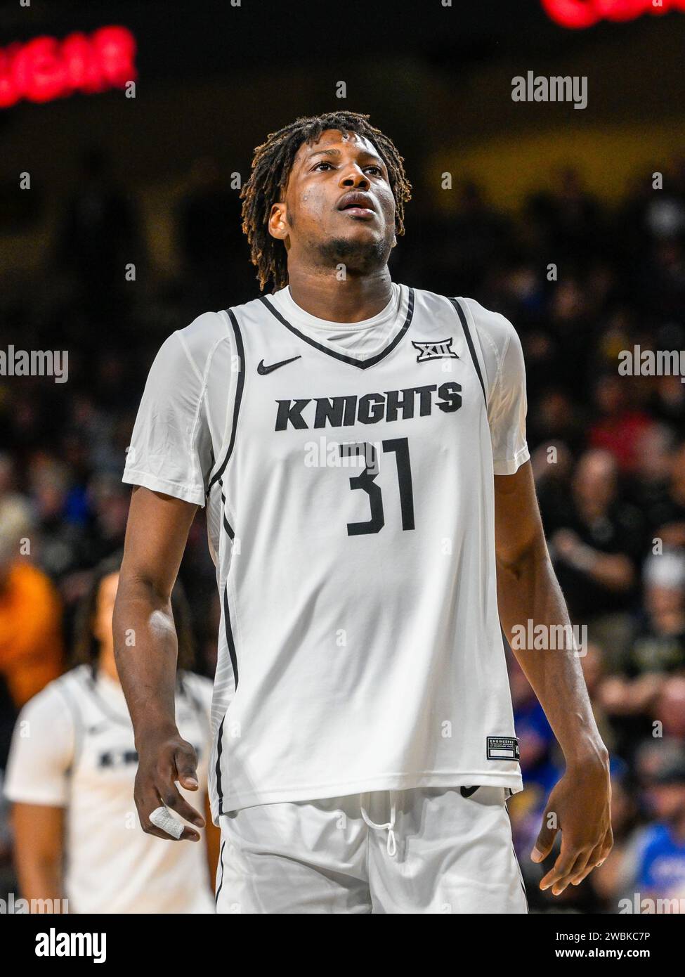 Orlando, FL, USA. 10th Jan, 2024. UCF Knights forward Thierno Sylla (31 ...