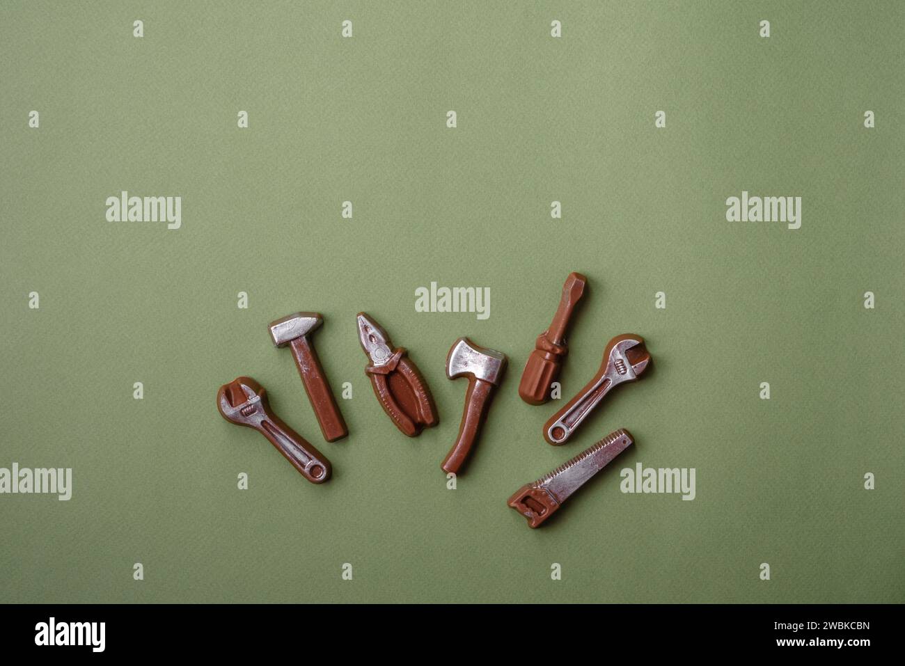 Tools and inscriptions symbolizing repairs or a garage and its ...