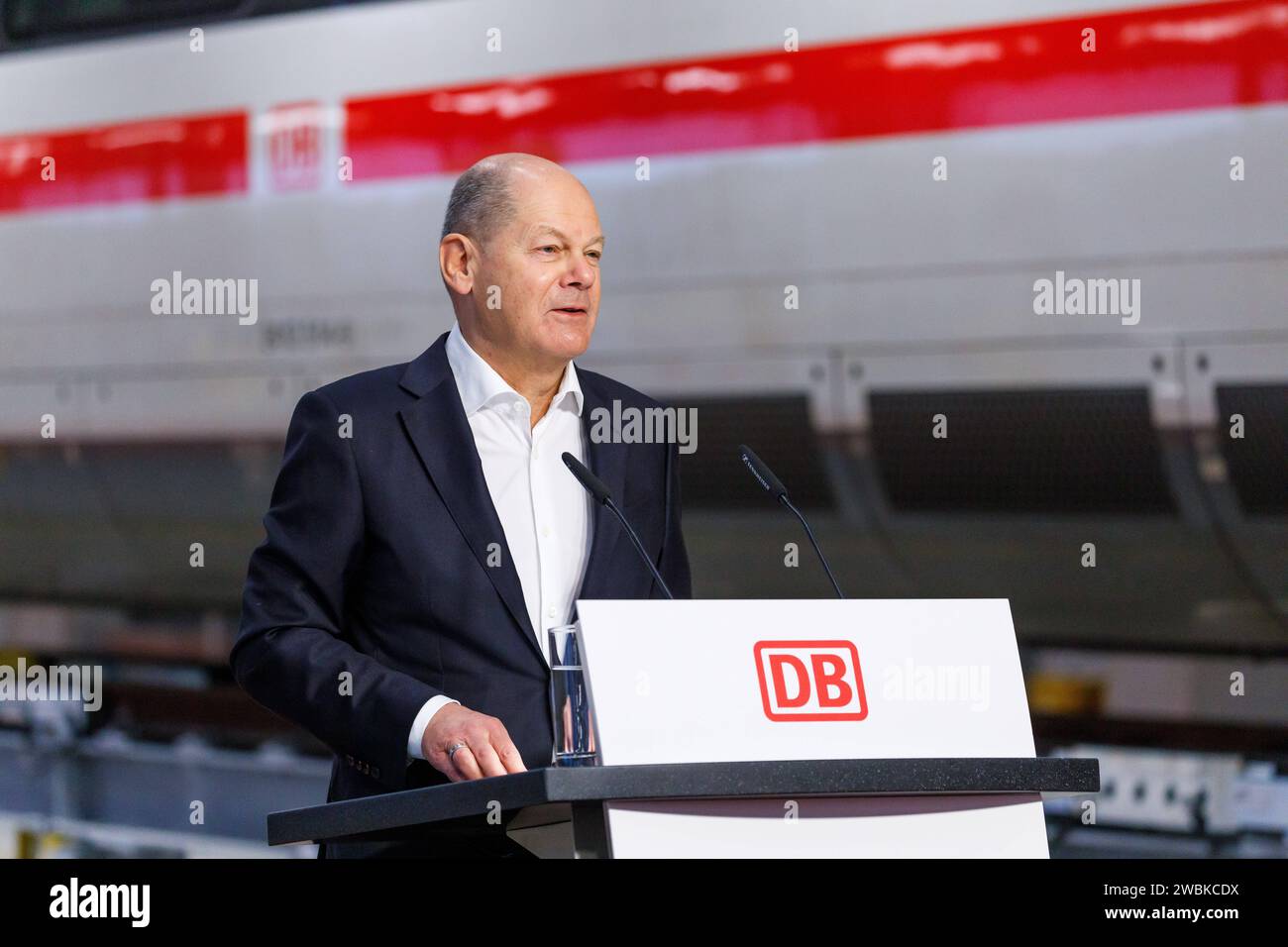 Eroeffnung neues Bahnwerk Cottbus DEU/Deutschland/Brandenburg/Cottbus ...