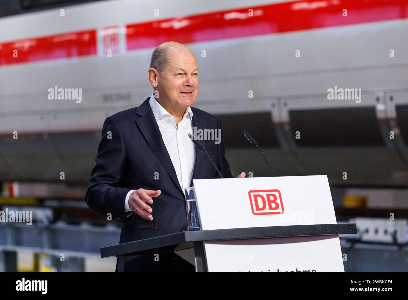 Eroeffnung neues Bahnwerk Cottbus DEU/Deutschland/Brandenburg/Cottbus ...