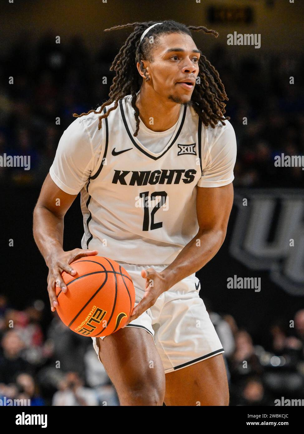 January 10, 2024: UCF Knights guard DeMarr Langford Jr. (12) during 1st ...