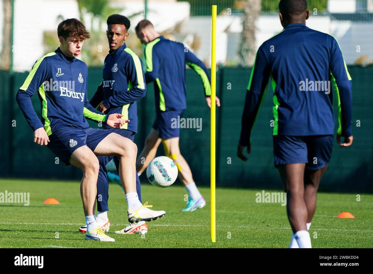 Algorfa, Spain. 11th Jan, 2024. Union's Casper Terho pictured in action ...