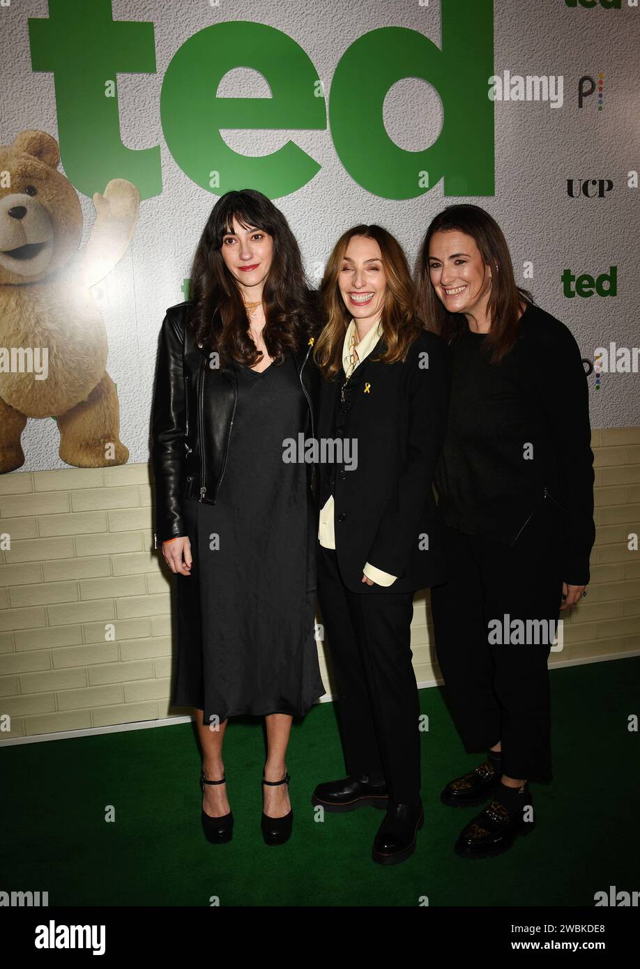 LOS ANGELES, CALIFORNIA - JANUARY 10: Aimee Carlson, Erica Huggins ...
