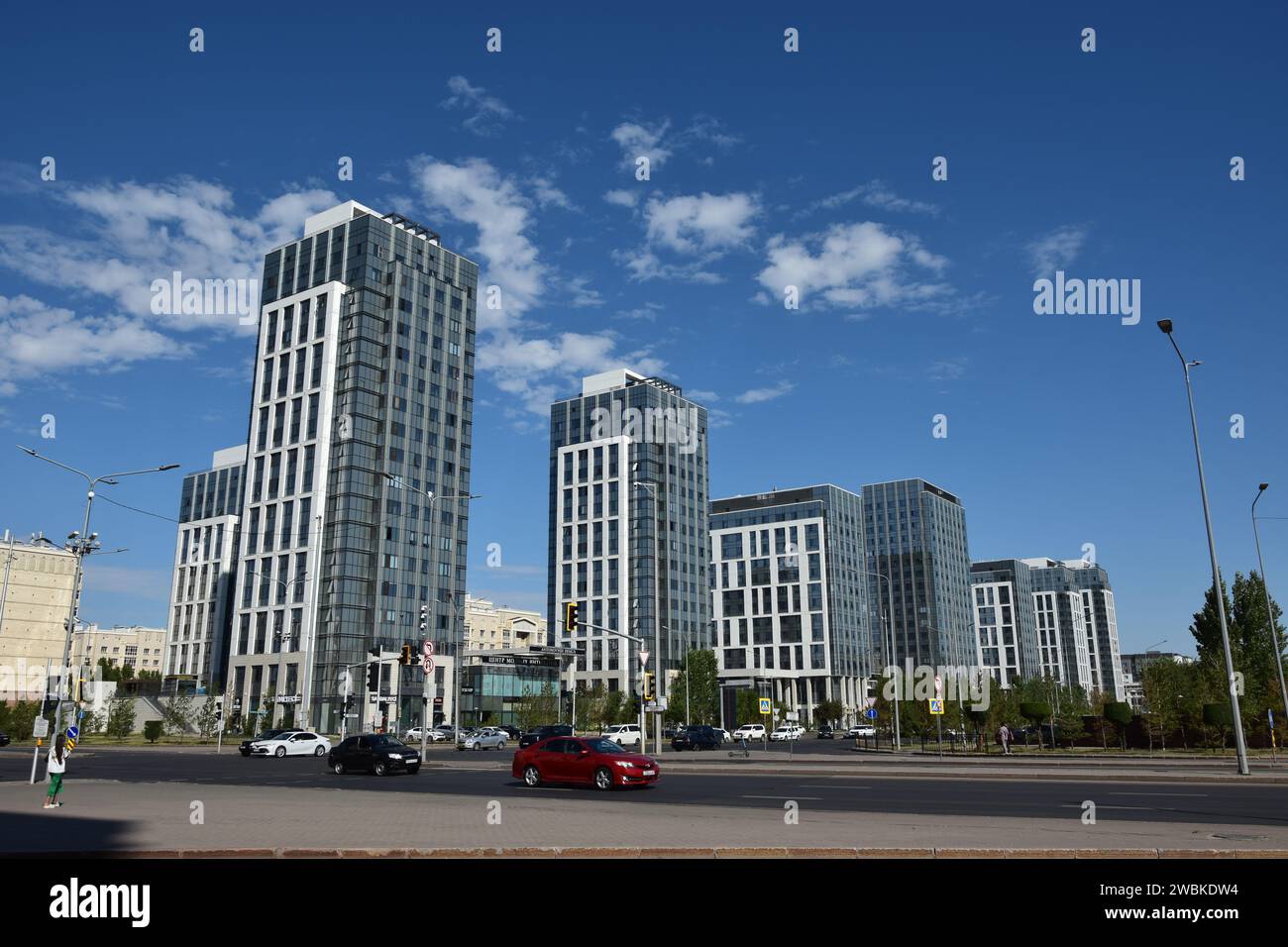 Astana (Nur-Sultan), Kazakhstan – Modern buildings in Astana (Nur ...