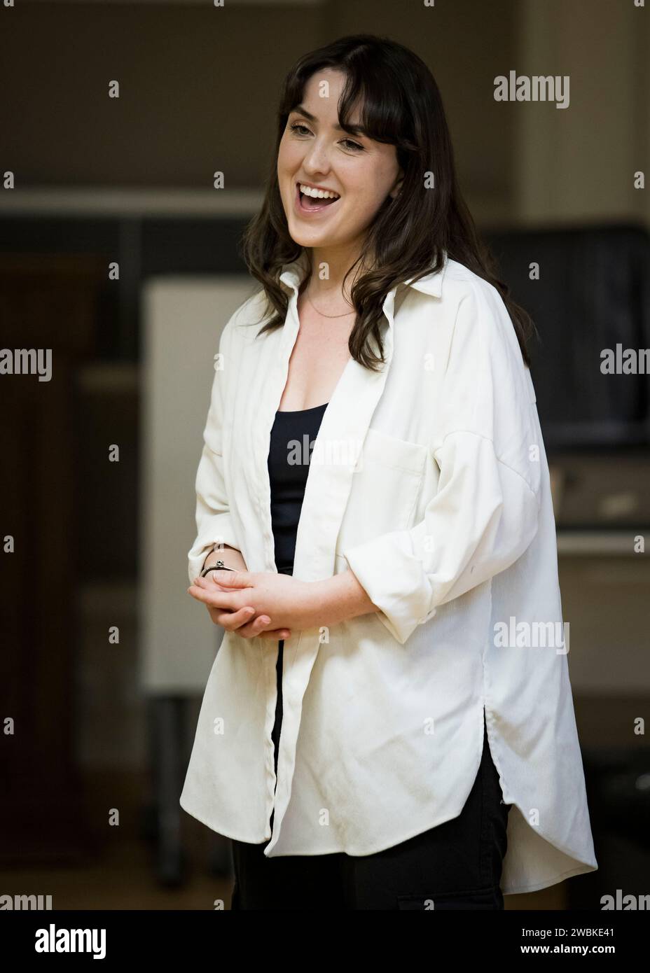 Laura Hickie and Maria Coyne recording West End New Friends, Victoria ...