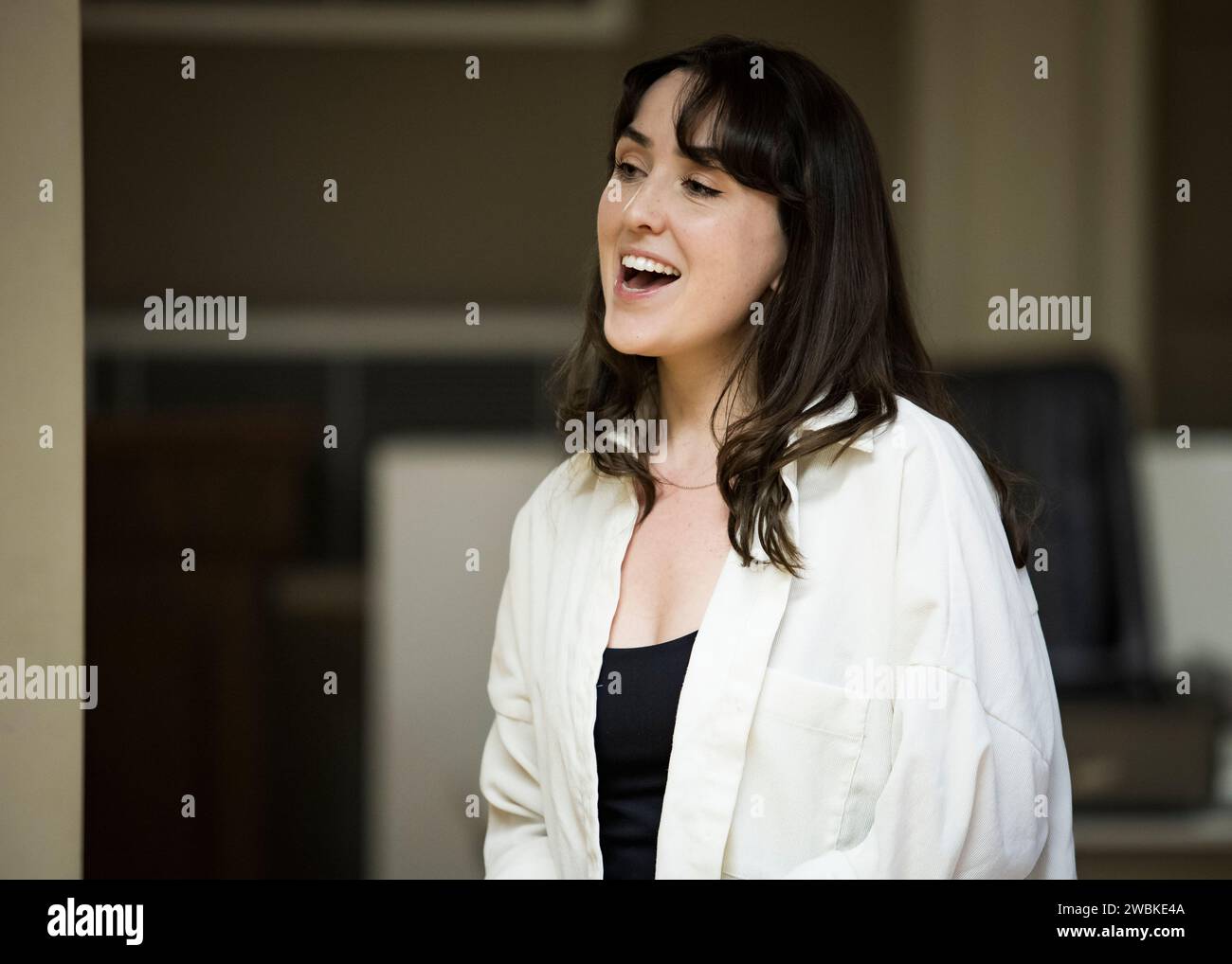 Laura Hickie and Maria Coyne recording West End New Friends, Victoria ...