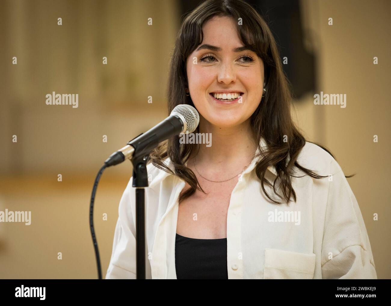 Laura Hickie and Maria Coyne recording West End New Friends, Victoria ...