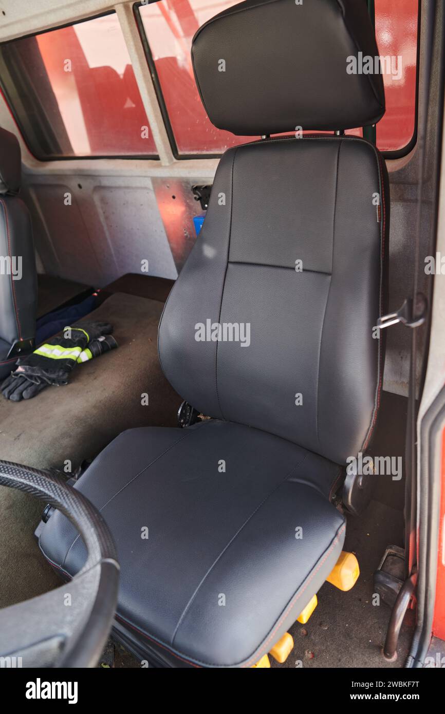 The close-up capture reveals the intricate details of the ergonomic ...