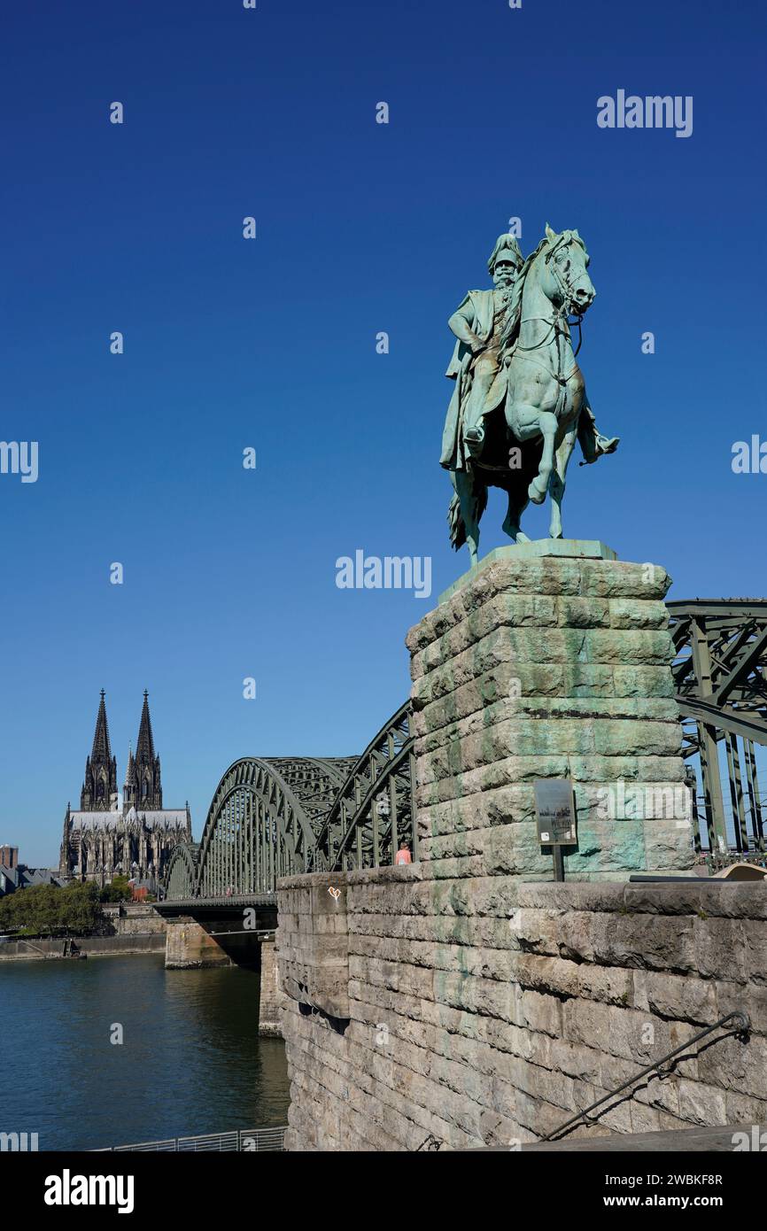 Germany, North Rhine-Westphalia, Cologne, Cologne Cathedral ...