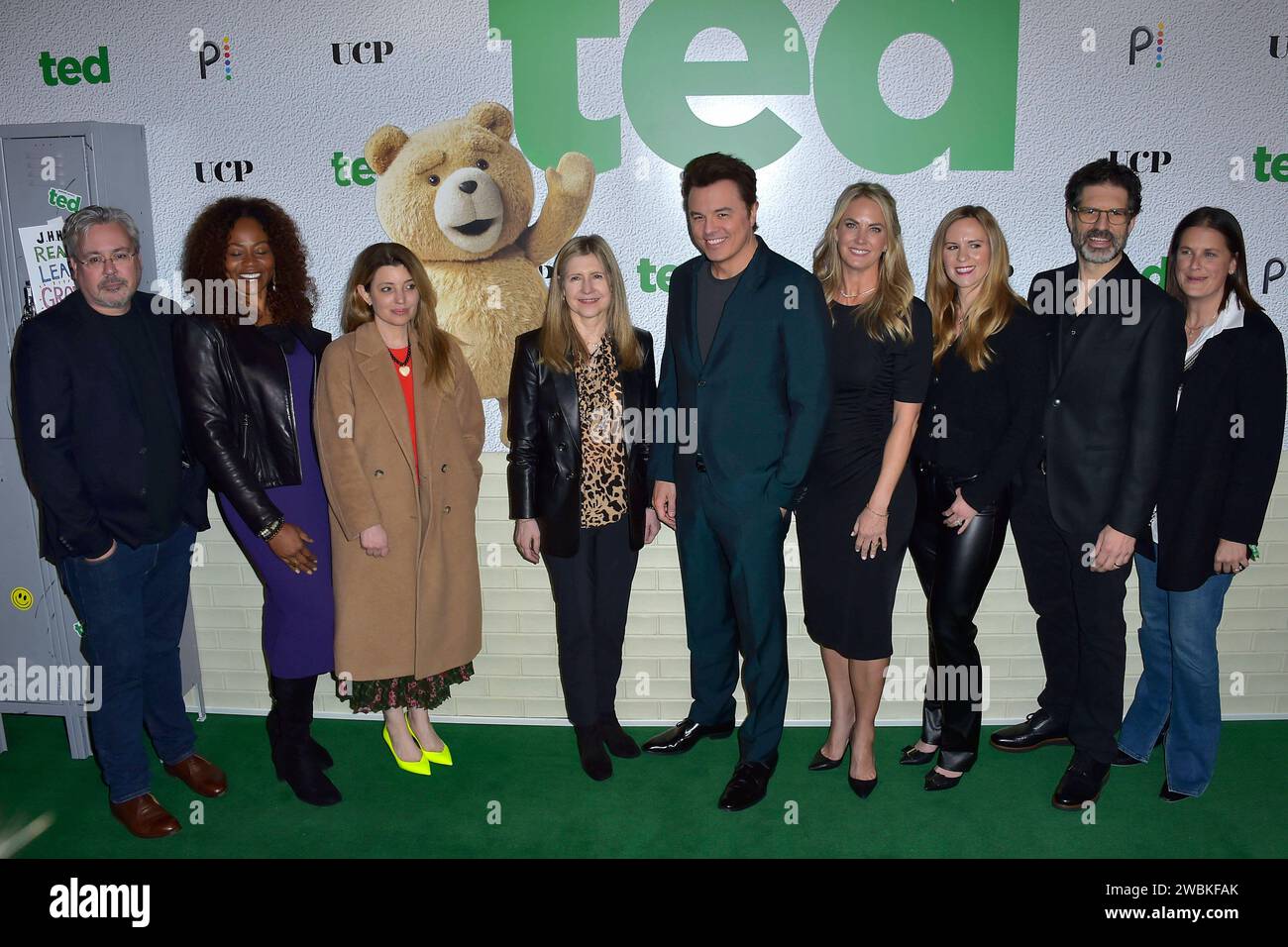 Paul Corrigan, Pearlena Igbokwe, Beatrice Springborn, Frances Berwick, Seth MacFarlane, Kelly ...