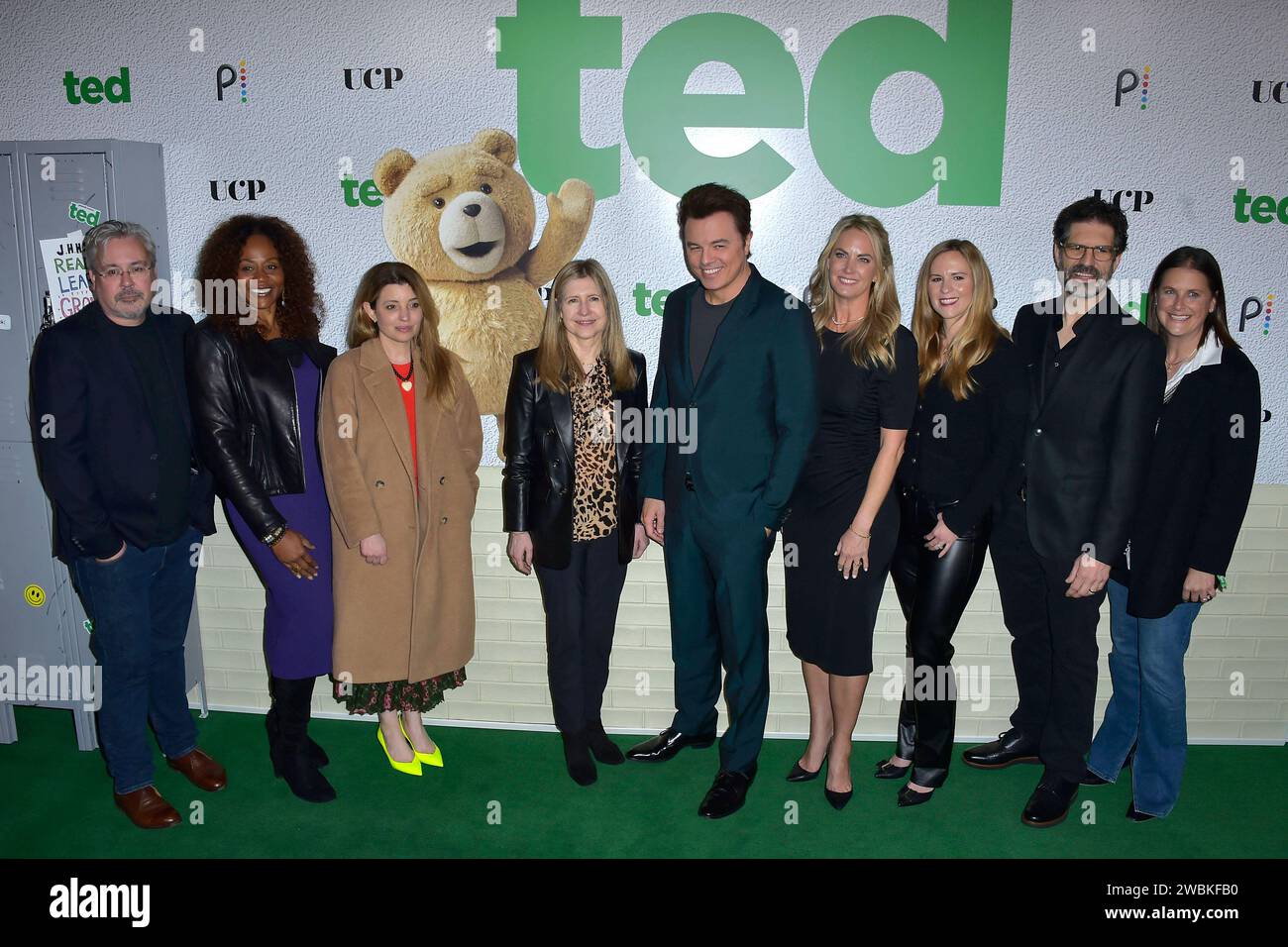 Paul Corrigan, Pearlena Igbokwe, Beatrice Springborn, Frances Berwick, Seth MacFarlane, Kelly ...