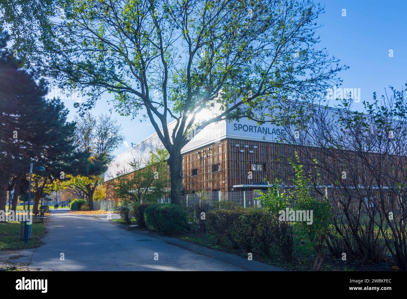 Vienna, sports hall Sport and Fun Halle Leopoldstadt in 02. district ...