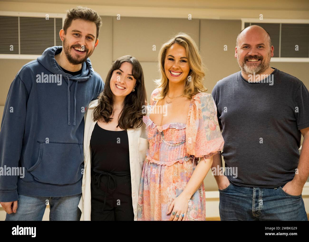 Laura Hickie and Maria Coyne recording West End New Friends, Victoria ...