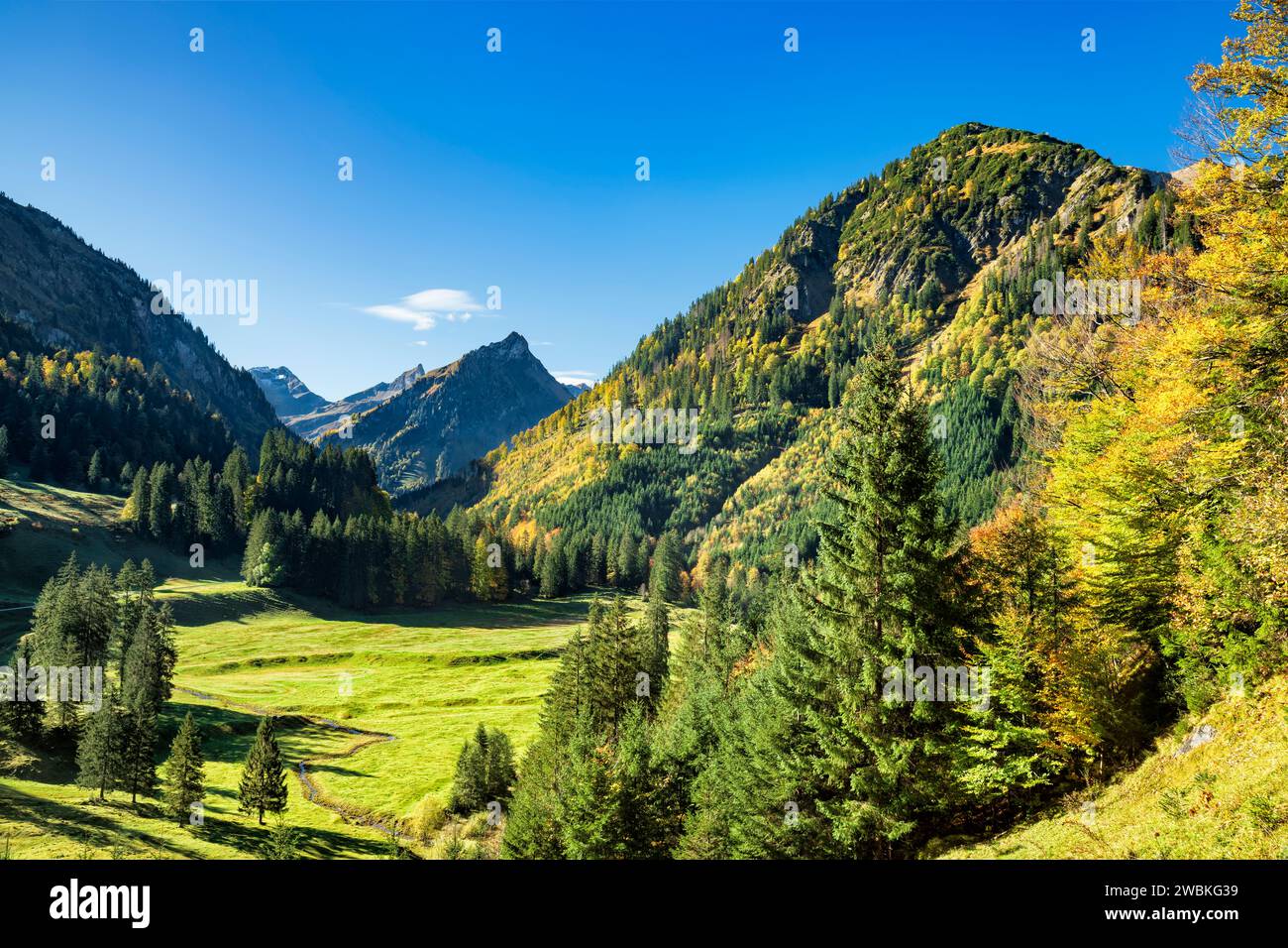 Giebel and grosser wilden allgau alps hi-res stock photography and ...