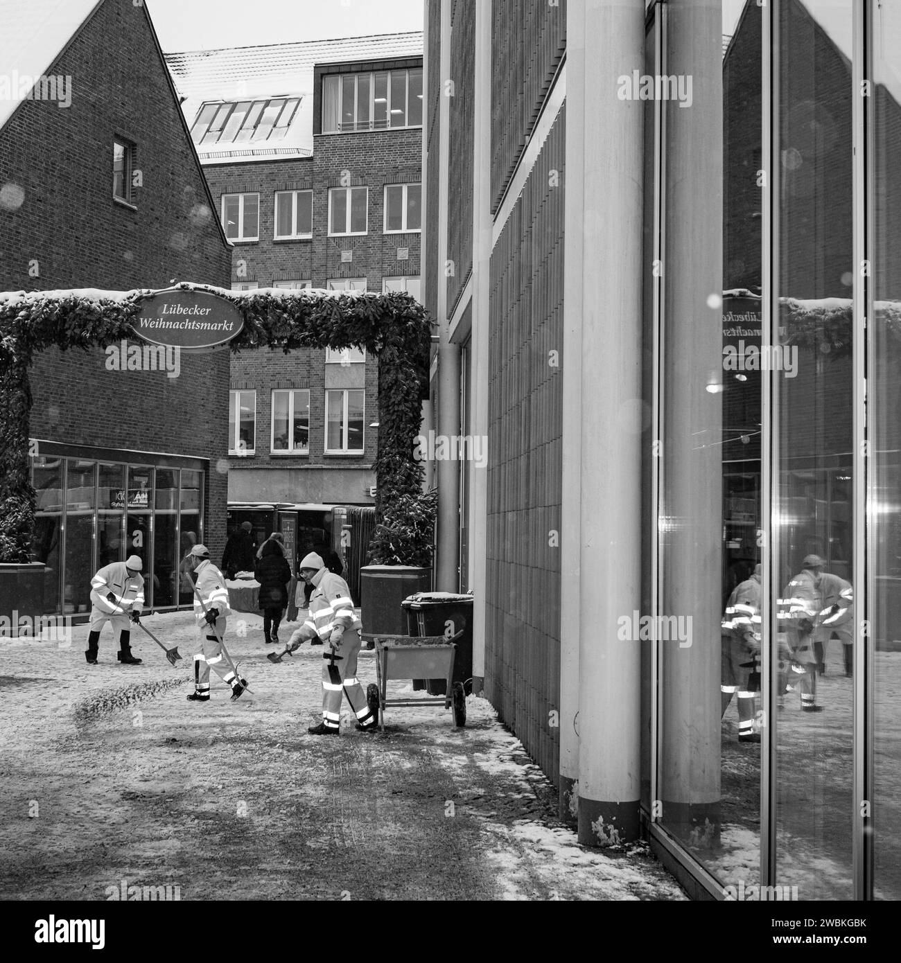 Winter clothes germany Black and White Stock Photos & Images - Alamy