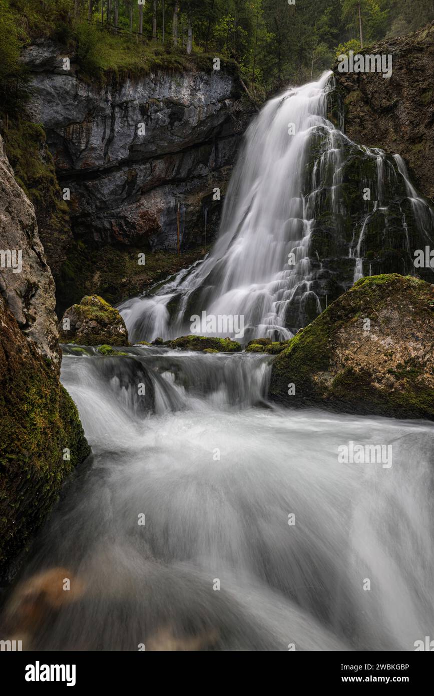 Golling waterfall. Golling, Salzburger Land, Austria Stock Photo - Alamy