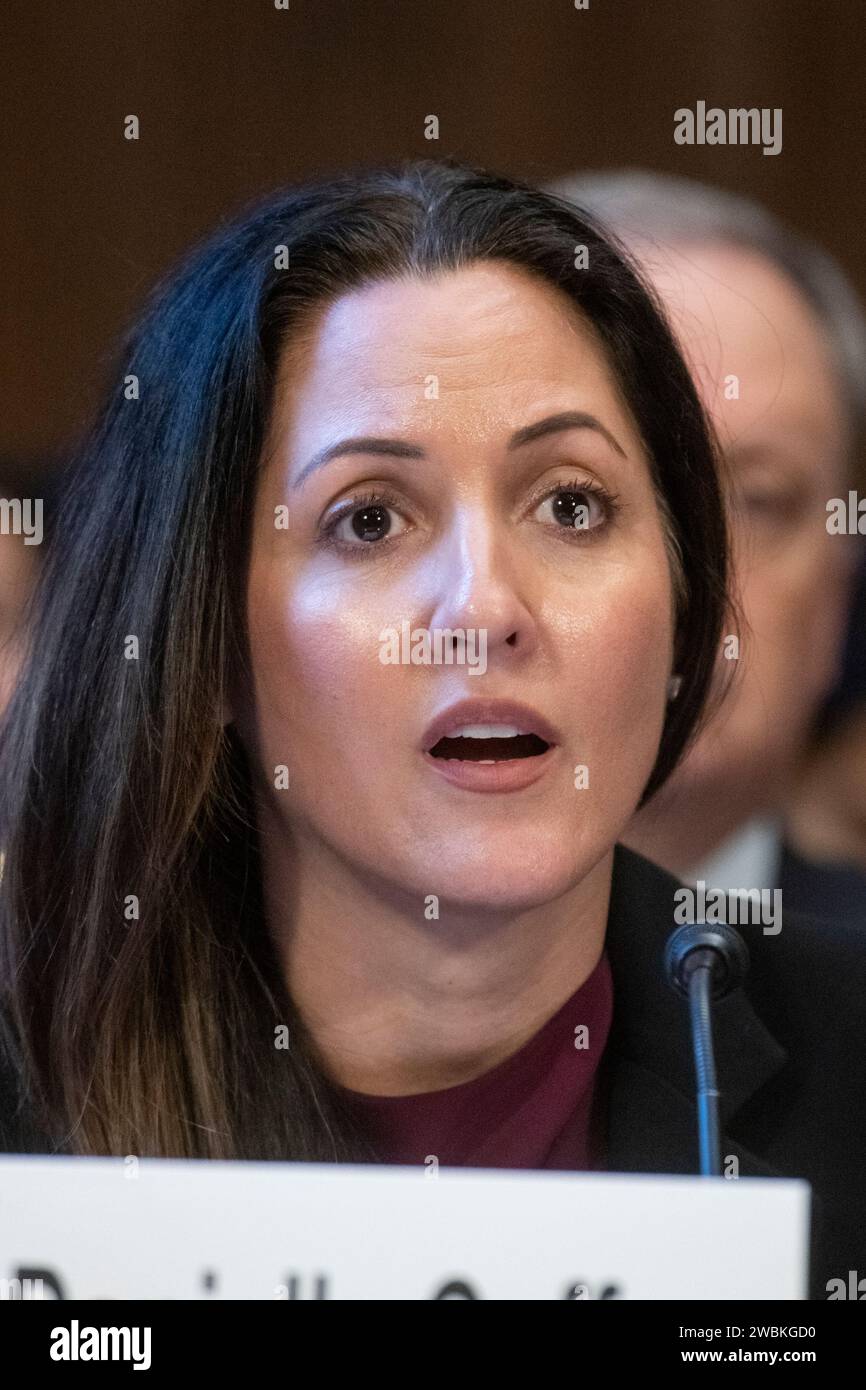 Washington, United States Of America. 10th Jan, 2024. Danielle Coffey ...