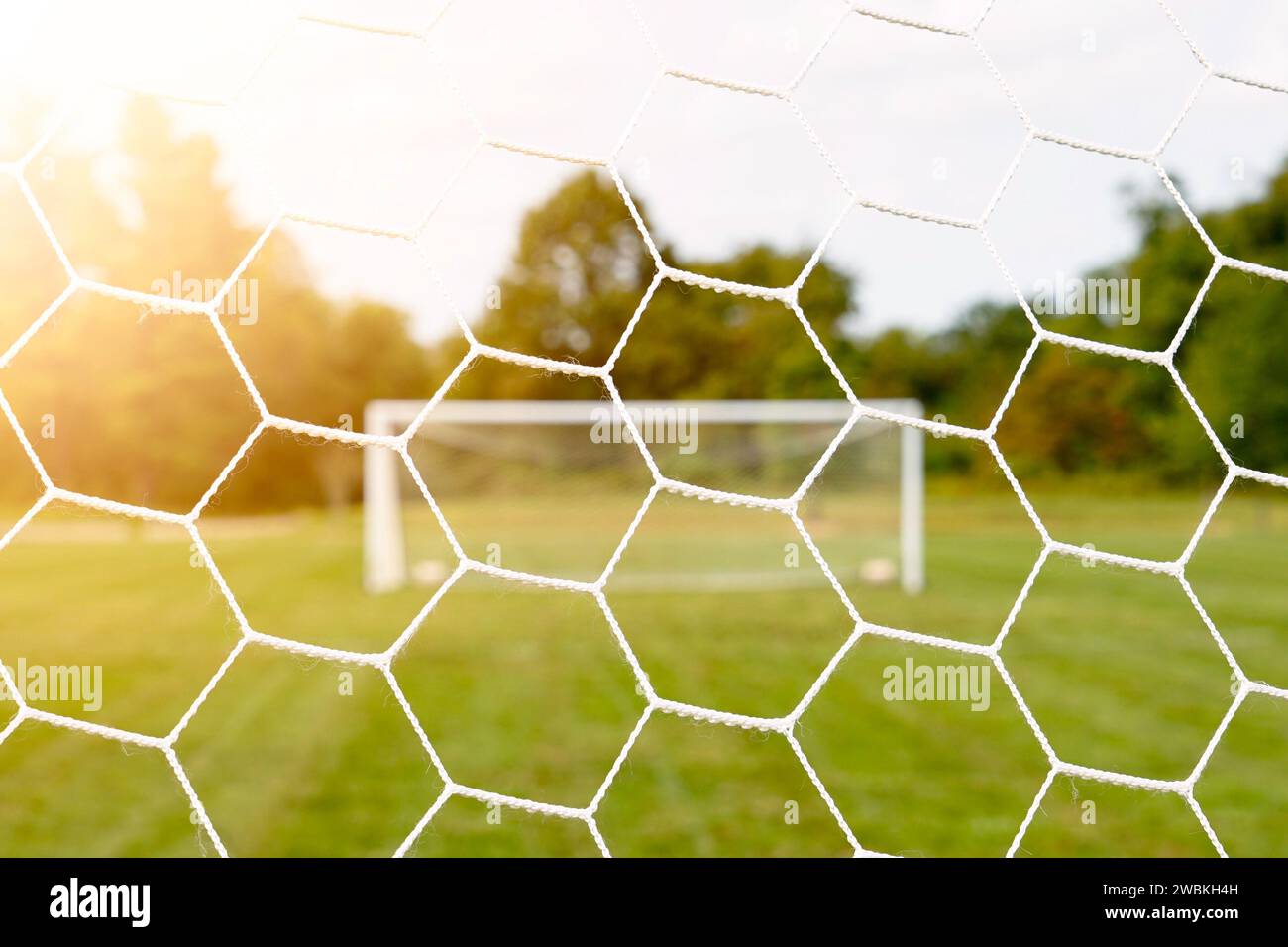 Soccer field view hi-res stock photography and images - Alamy