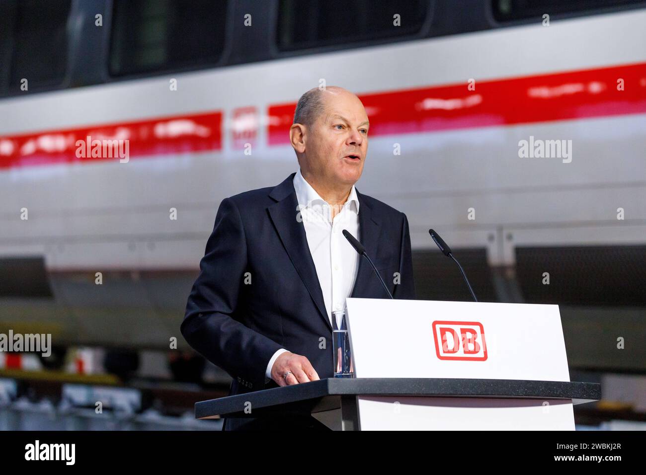 Eroeffnung neues Bahnwerk Cottbus DEU/Deutschland/Brandenburg/Cottbus ...