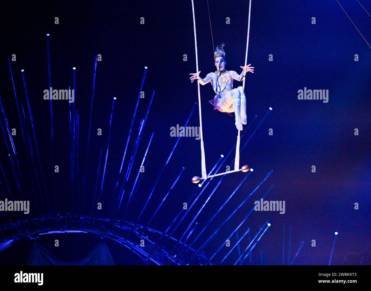 London, UK. 10th Jan, 2024. Cast members Nicolai Kuntz (Germany) and ...