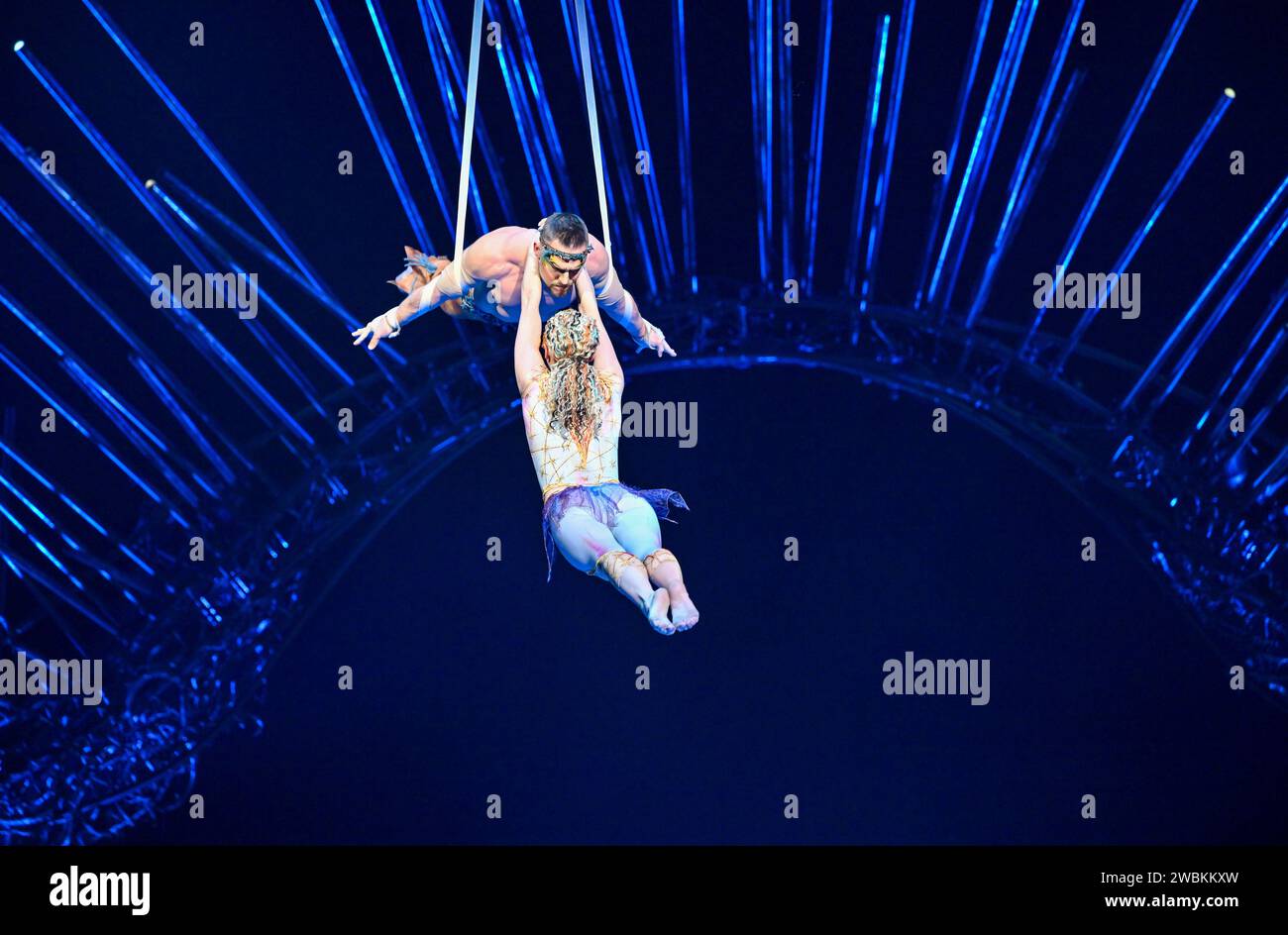 London, UK. 10th Jan, 2024. Cast members Yulia Makeeva (Russia/USA) and ...