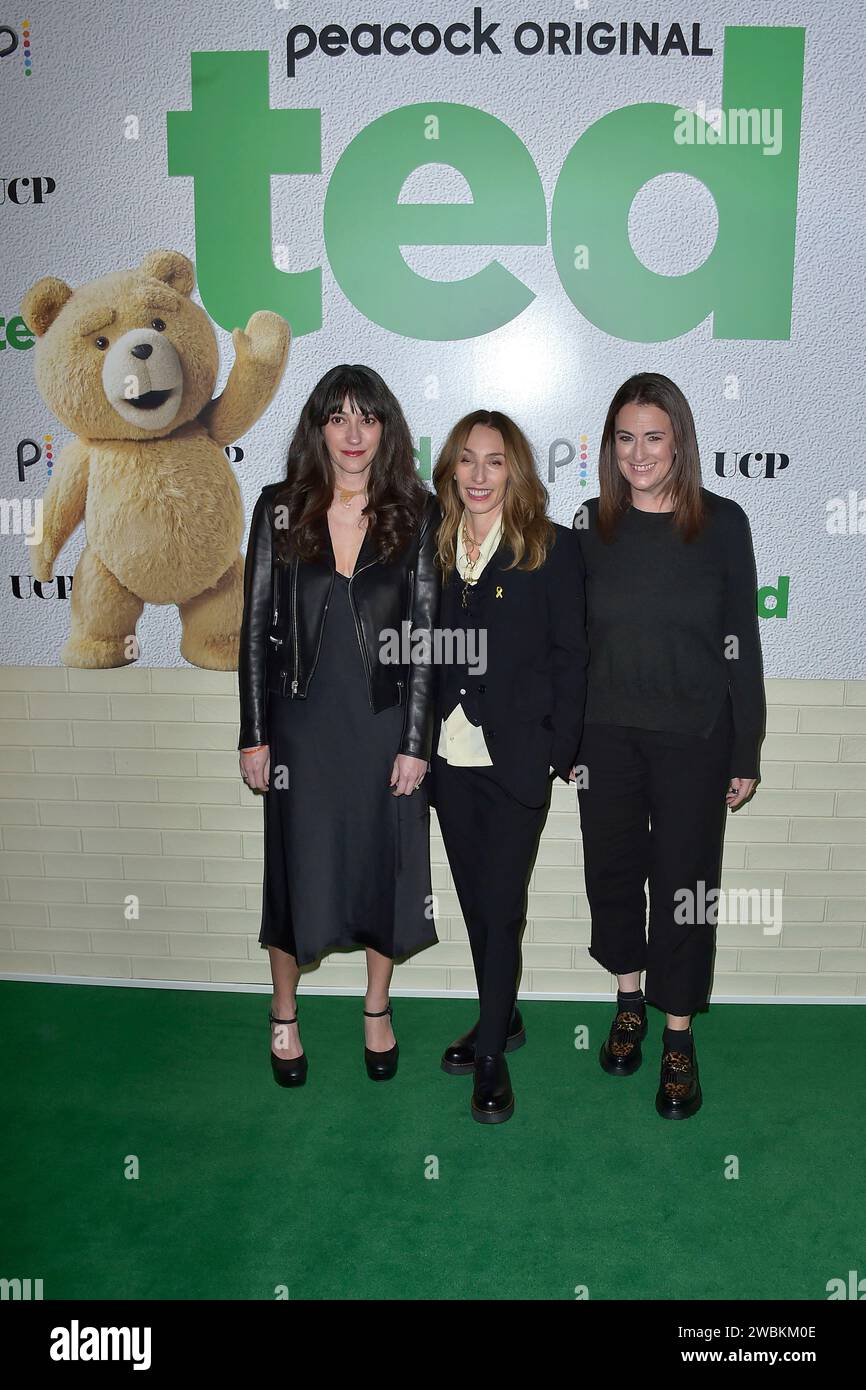 Aimee Carlson, Erica Huggins und Alana Kleiman bei der Premiere der ...