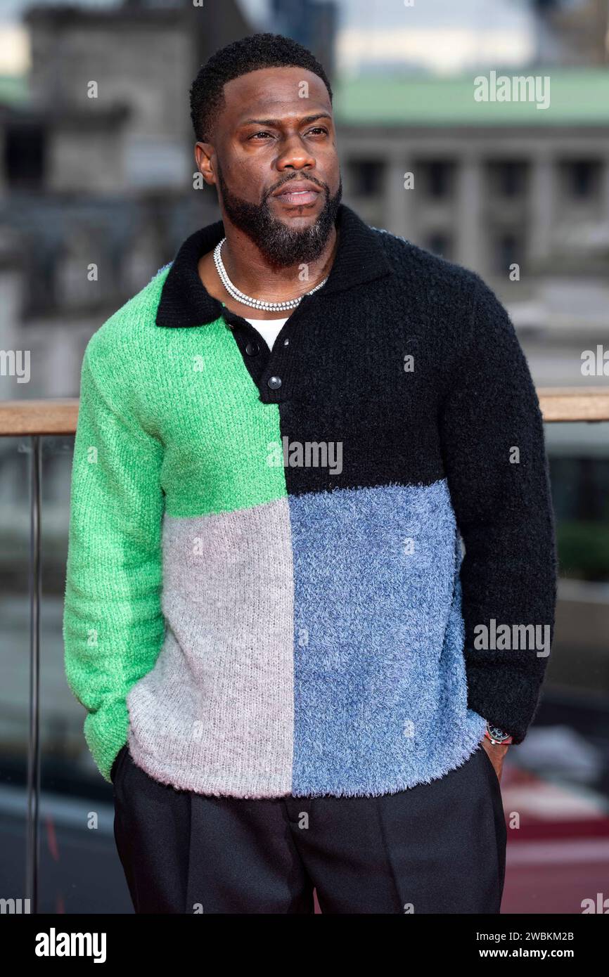Kevin Hart poses for photographers upon arrival at the photo call of ...