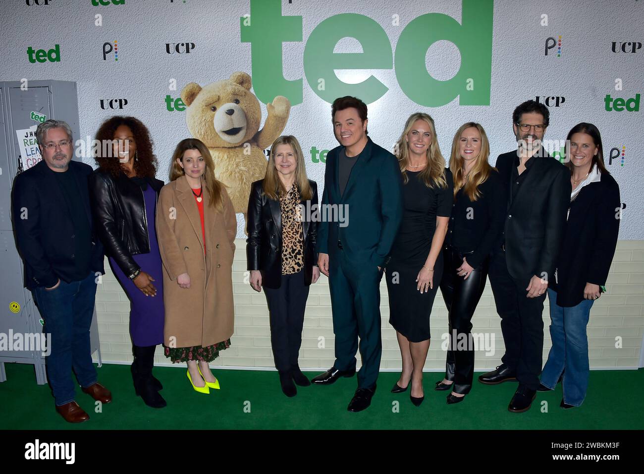 Paul Corrigan, Pearlena Igbokwe, Beatrice Springborn, Frances Berwick, Seth MacFarlane, Kelly ...