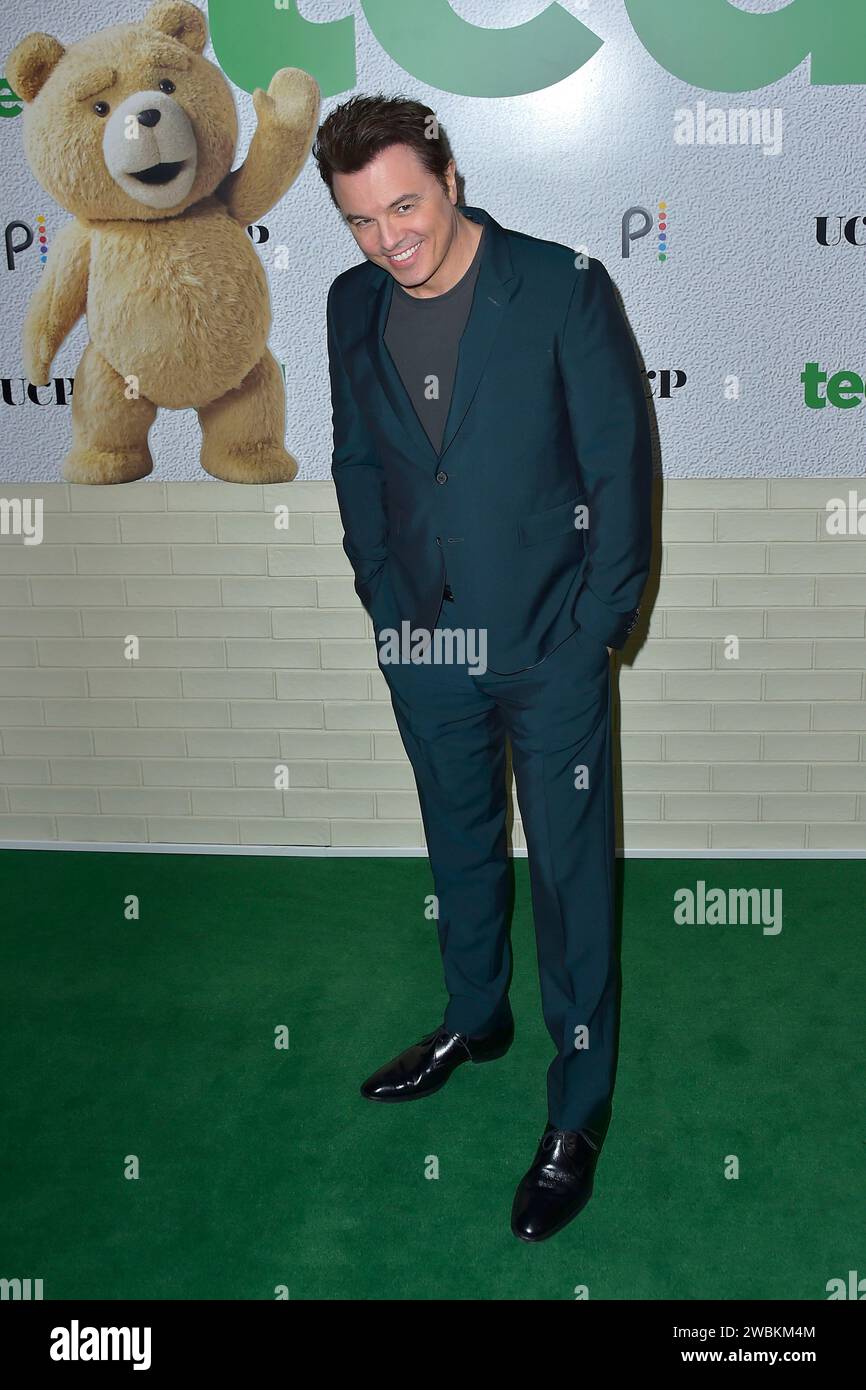 Seth McFarlane bei der Premiere der Peacock Serie 'Ted' im AMC The Grove. Los Angeles, 10.01. ...