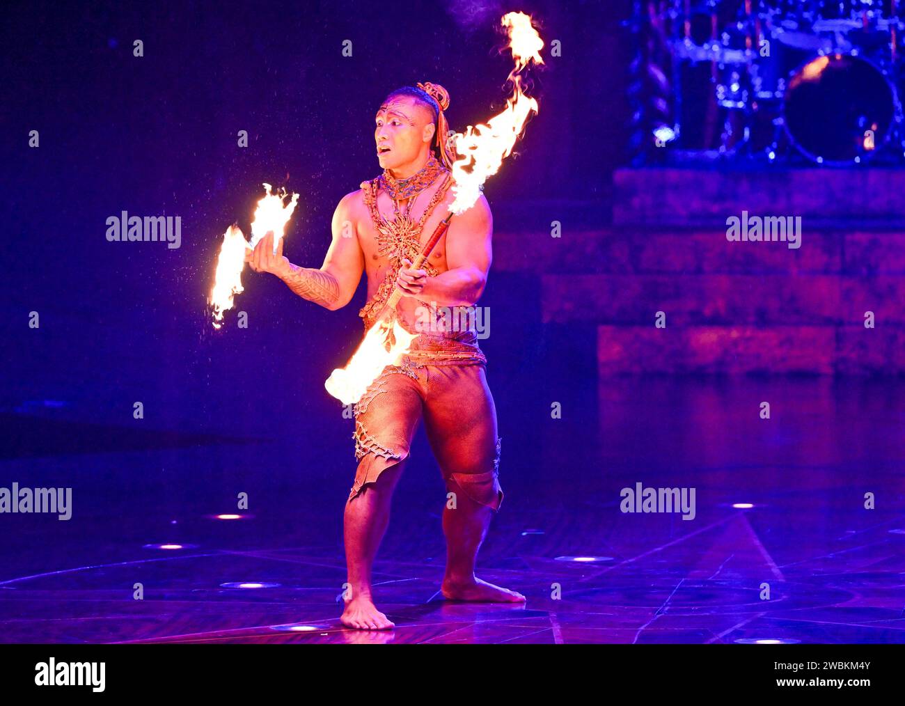 London, UK. 10th Jan, 2024. Cast member Falaniko Solomona Penesa (Somoa ...