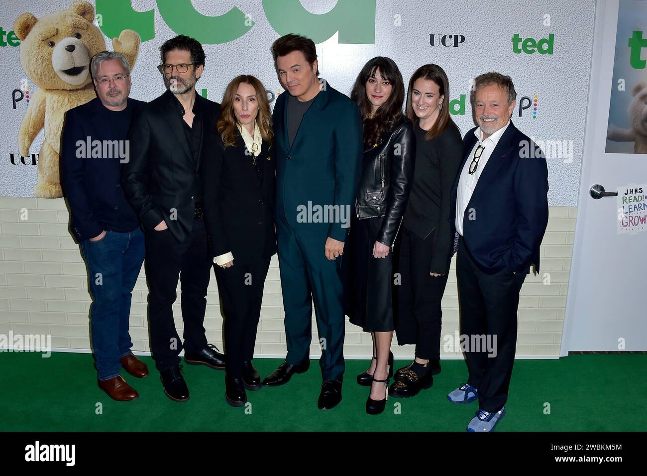 Paul Corrigan, Brad Walsh, Erica Huggins, Seth MacFarlane, Aimee Carlson, Alana Kleiman und ...