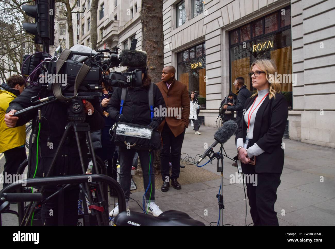 London, England, Uk. 11th Jan, 2024. JANET SKINNER, former sub ...
