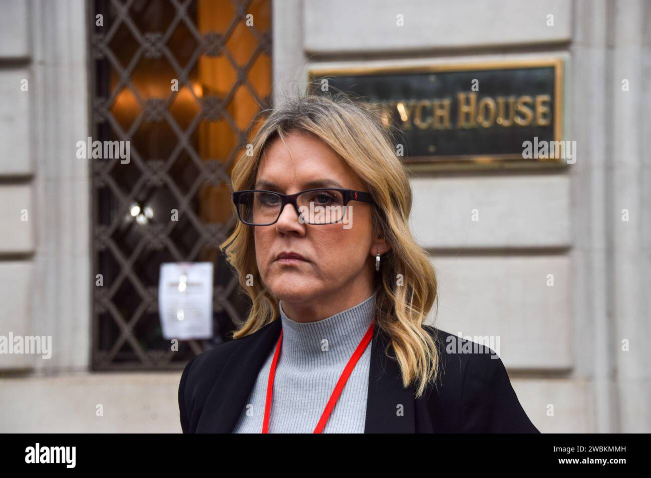 London, England, Uk. 11th Jan, 2024. JANET SKINNER, former sub ...