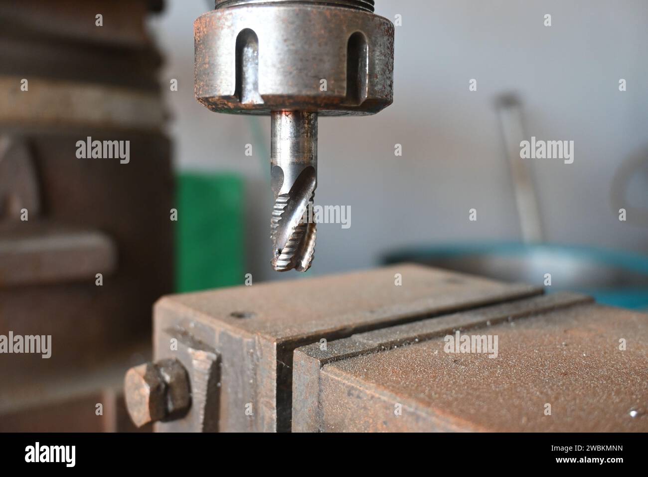 Boring and milling machine hi-res stock photography and images - Alamy