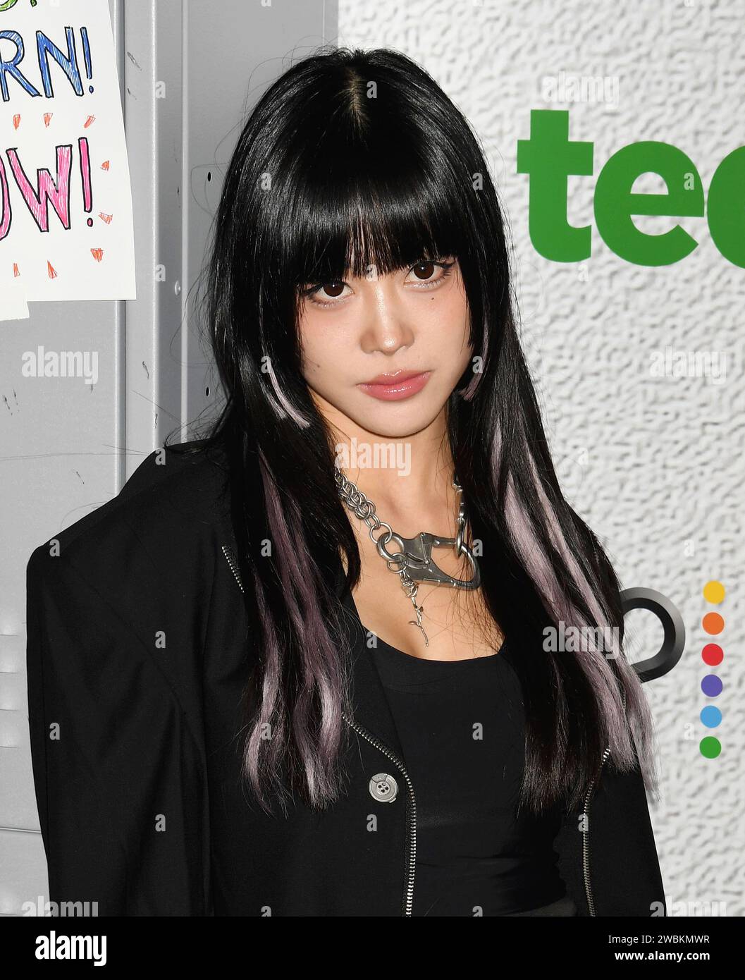 LOS ANGELES, CALIFORNIA - JANUARY 10: Emily Mei attends the premiere of ...