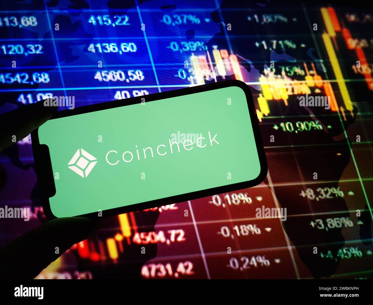 Coincheck crypto hi-res stock photography and images - Alamy