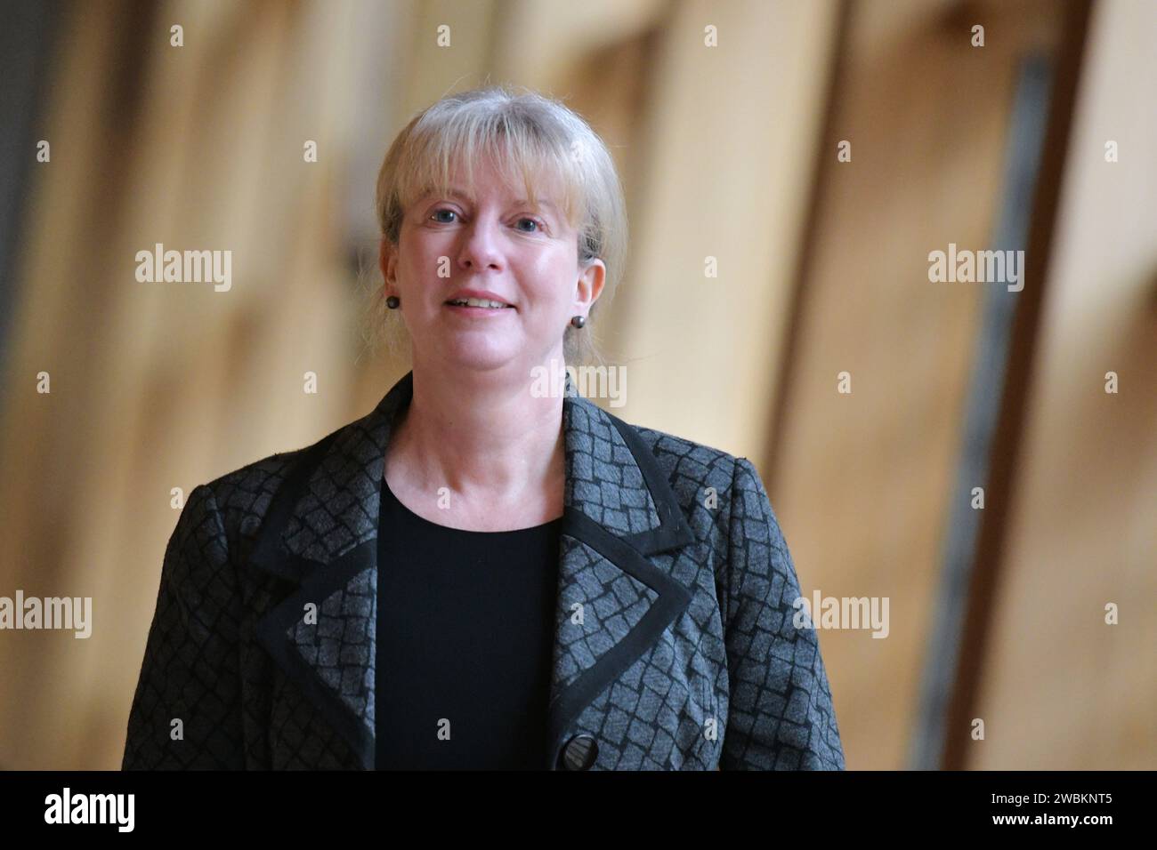 Edinburgh Scotland, UK 11 January 2024. Deputy First Minister Shona ...