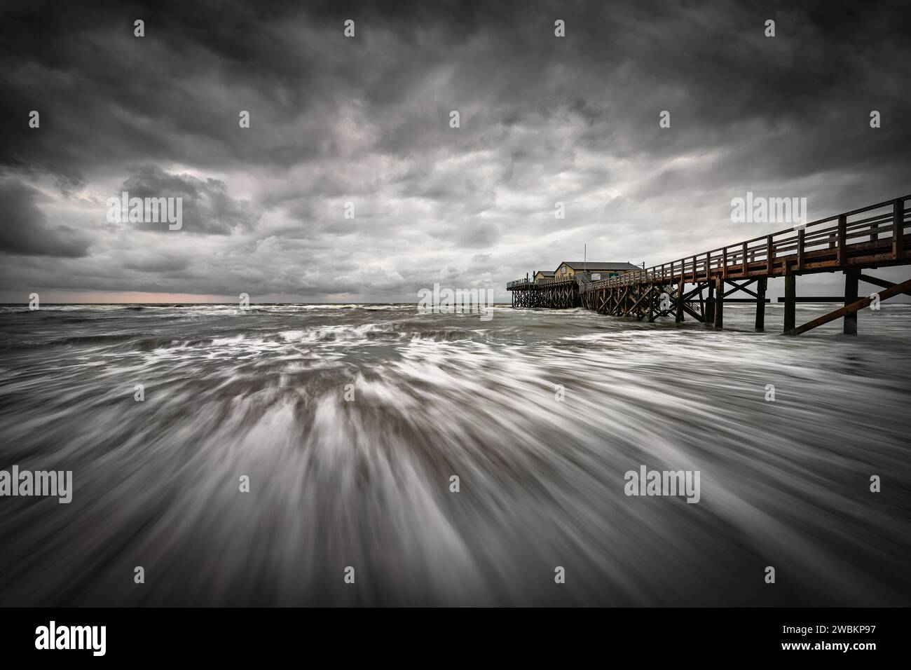 Beautiful Seascapes of the german North Sea Coast Stock Photo - Alamy