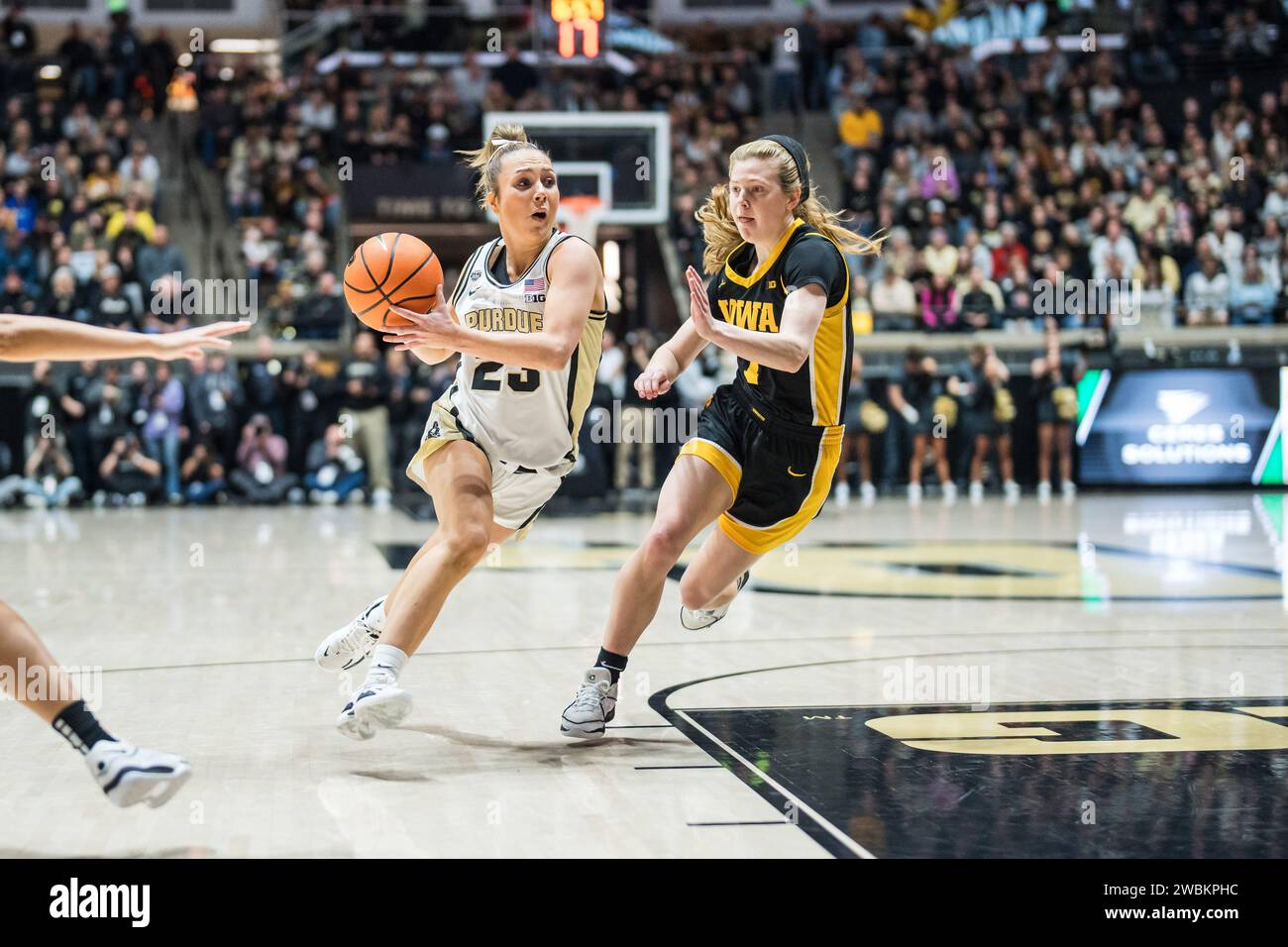 West Lafayette, Indiana, USA. 10th Jan, 2024. Purdue Boilermakers Guard ...