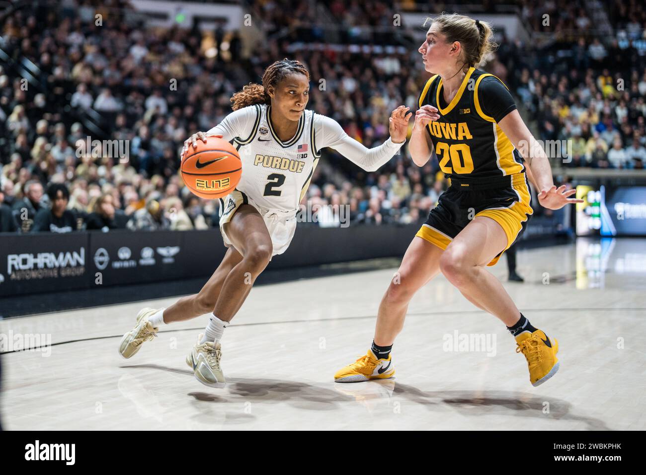 West Lafayette, Indiana, USA. 10th Jan, 2024. Purdue Boilermakers Guard ...