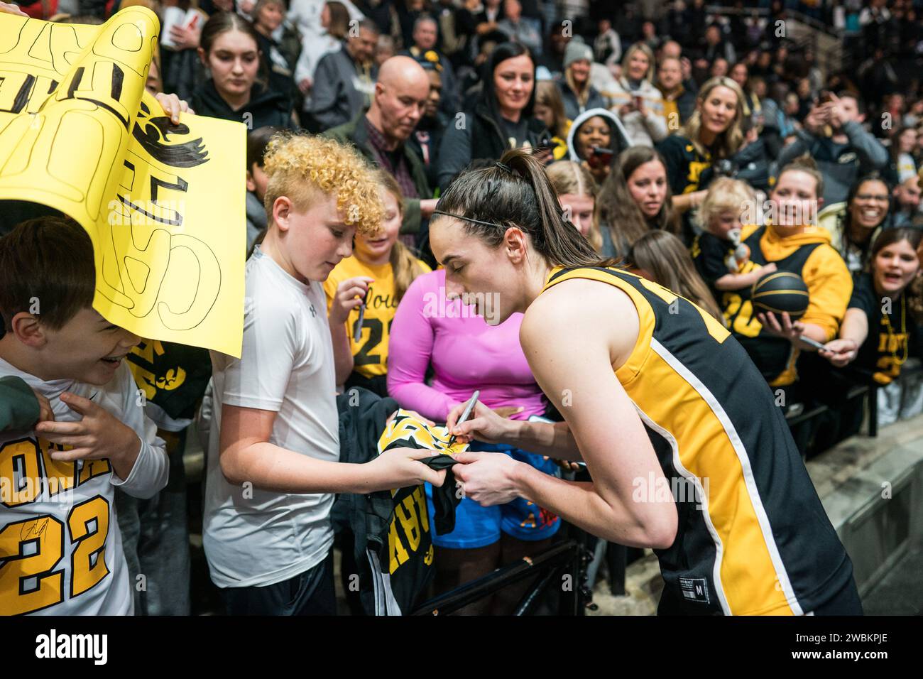 West Lafayette, Indiana, USA. 10th Jan, 2024. Iowa Hawkeyes Guard ...