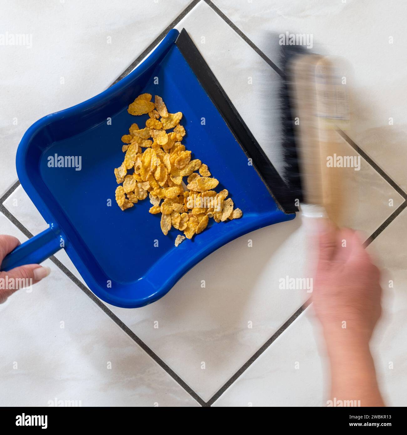 Hand broom hi-res stock photography and images - Alamy