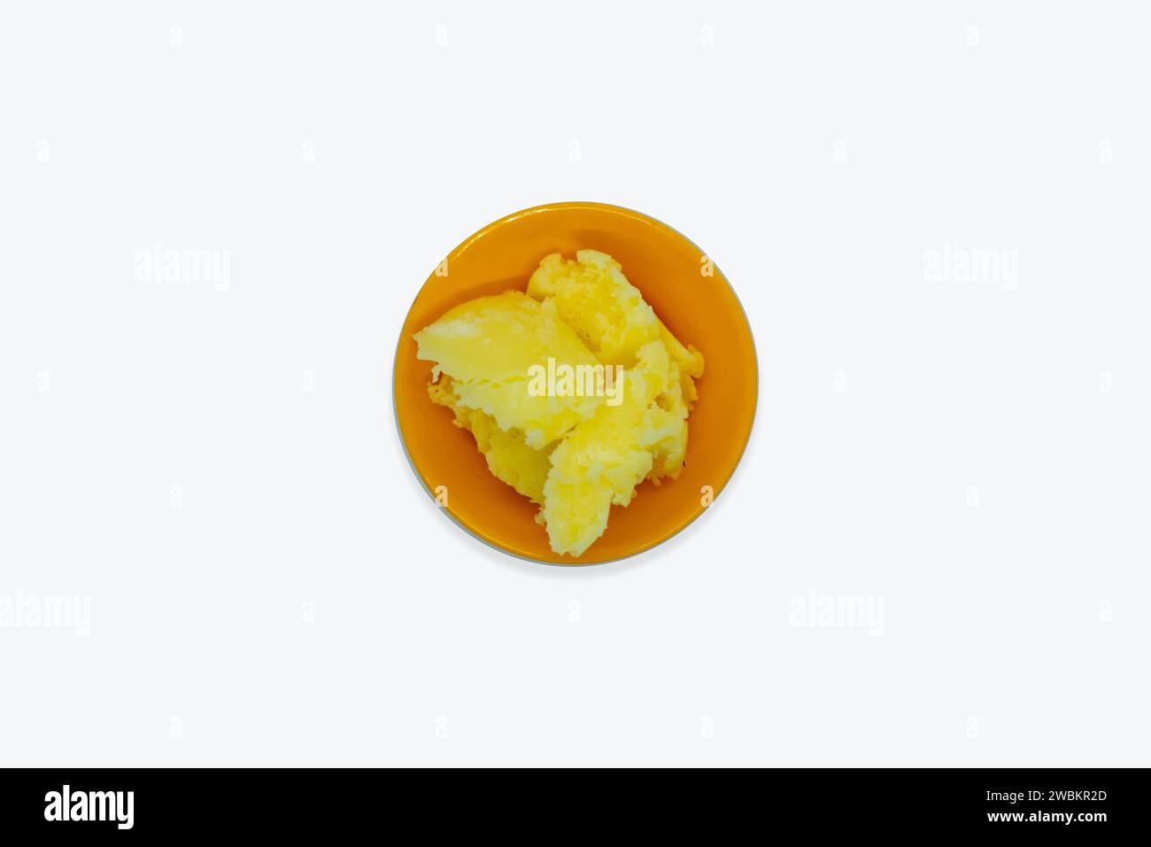 Small bowl of Yak Cow Ghee in Nepal Stock Photo - Alamy