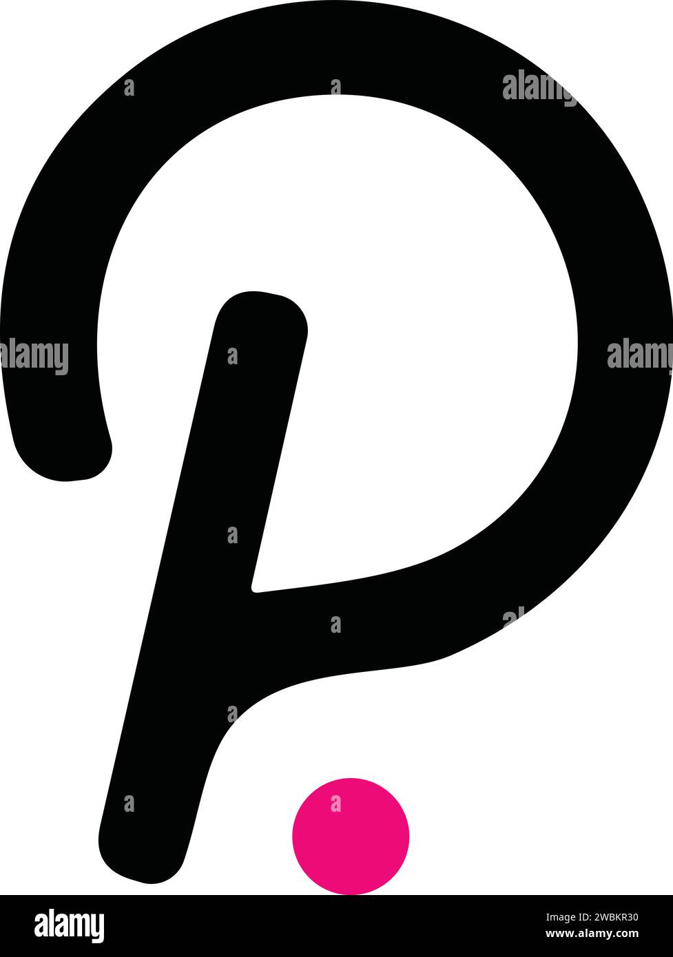 Polkadot logo Stock Vector Images - Alamy