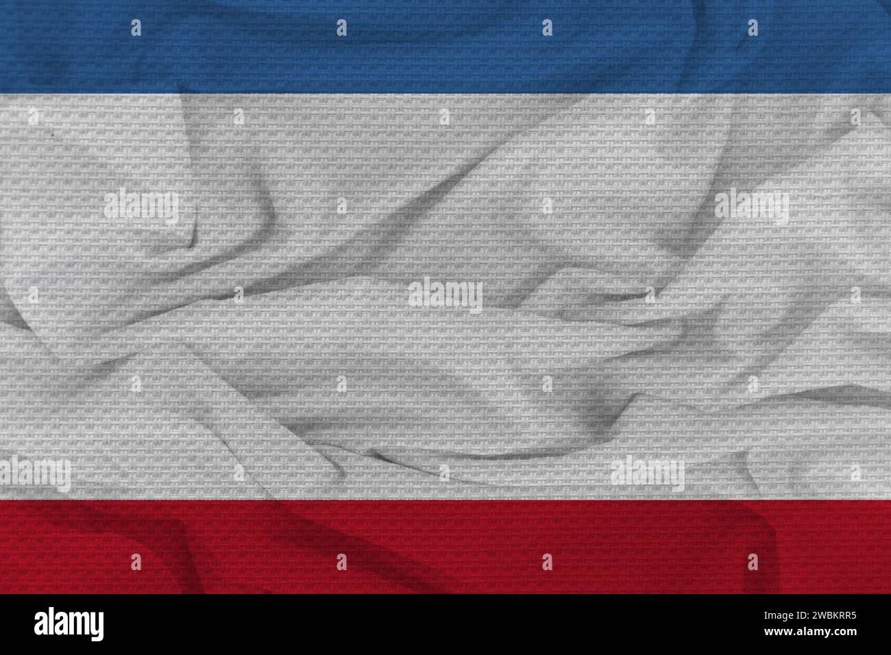 Flag of Crimea, Fabric flag of Crimea. Crimea National Flag, Fabric and ...